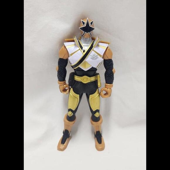 Toys | Power Rangers Samurai Switch Gold Morphin Ranger Action Figure ...